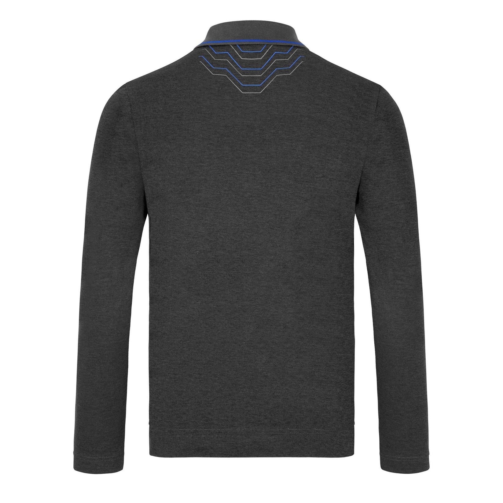 Audi Long sleeve polo shirt Kaskade, mens, grey | Audi Store