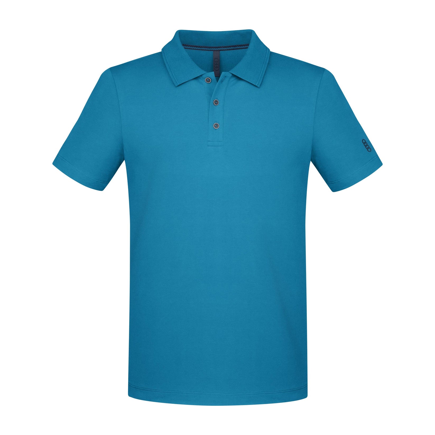 Audi polo shirt, Mens, turquoise| Audi Store