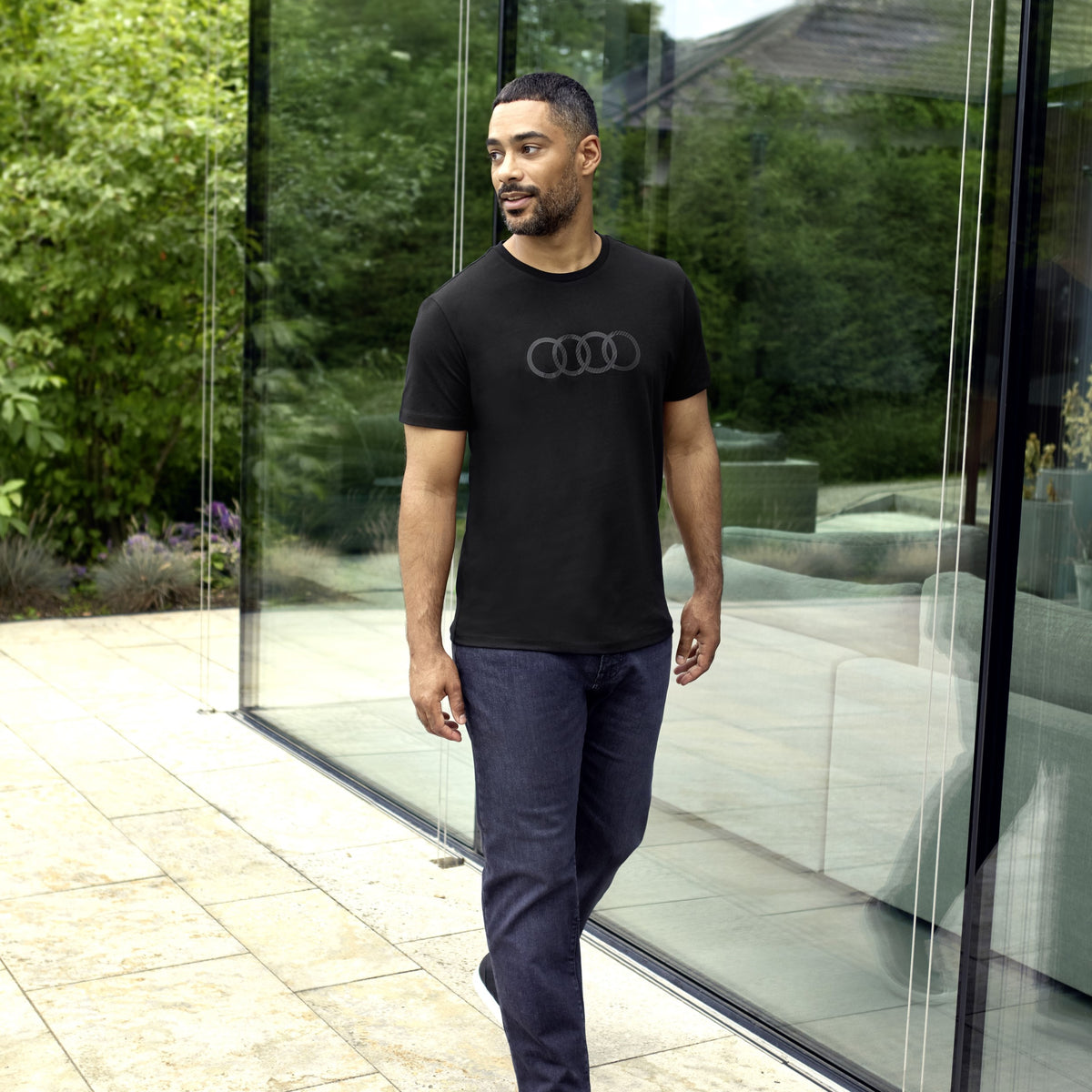 Audi T-Shirt rings, mens, black | Audi Australia – Audi Store Australia