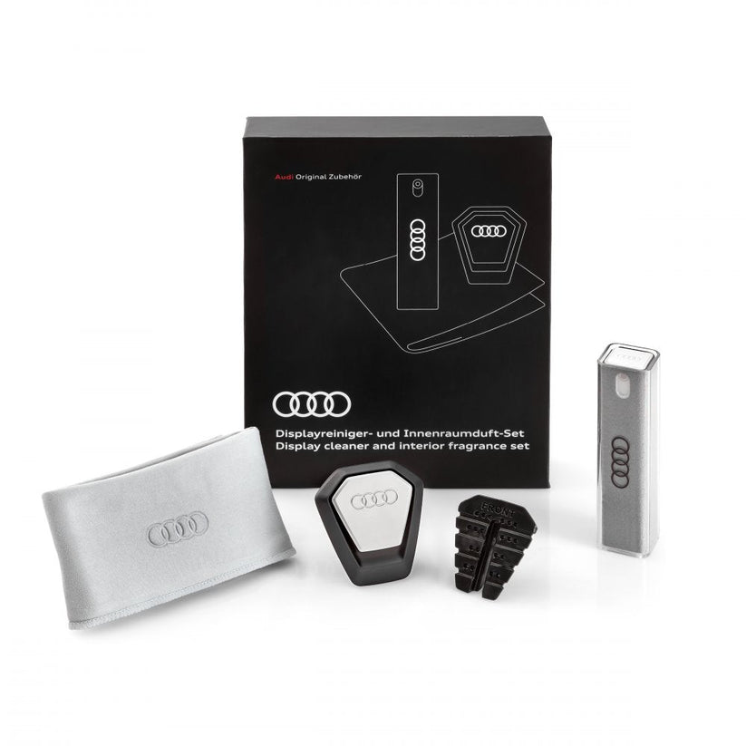 Display cleaner and interior fragrance set | Audi Store