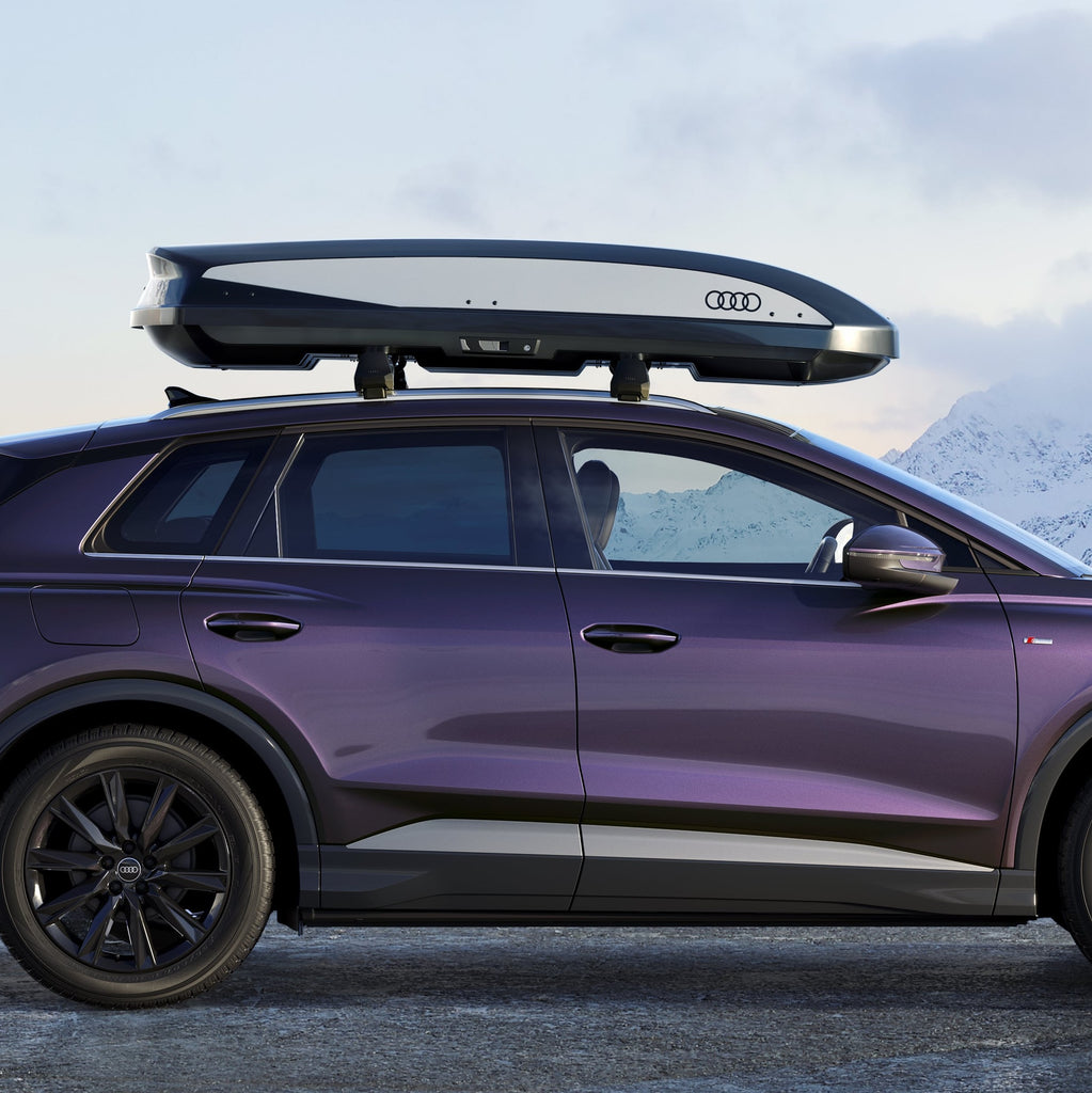 Audi ski and luggage box decals. Silver, 430L | Audi Store Australia